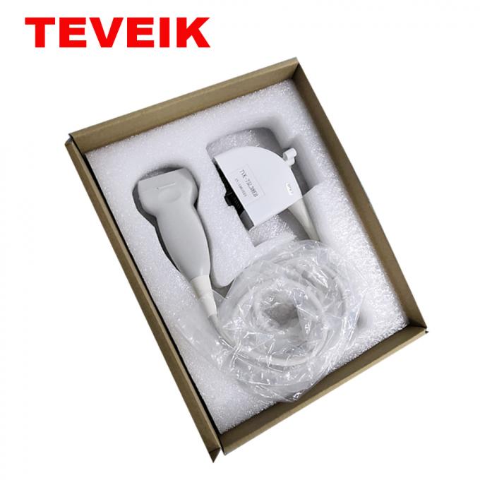 White Color Linear Ultrasound Transducer Probe Mindray 75l38eb For Dp 10vet