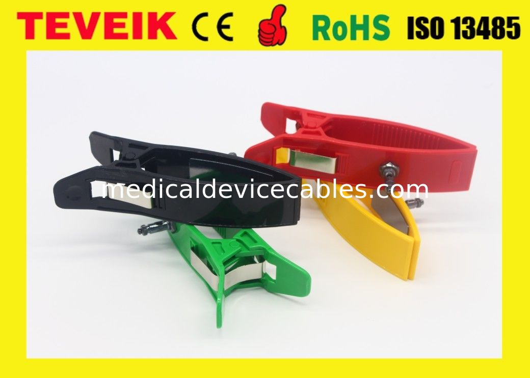 Medical ECG/EKG child limb clamp ecg electrodes, reusable adult limb clamp Medical ECG/EKG child limb clamp ecg electrodes, reusable adult limb clamp